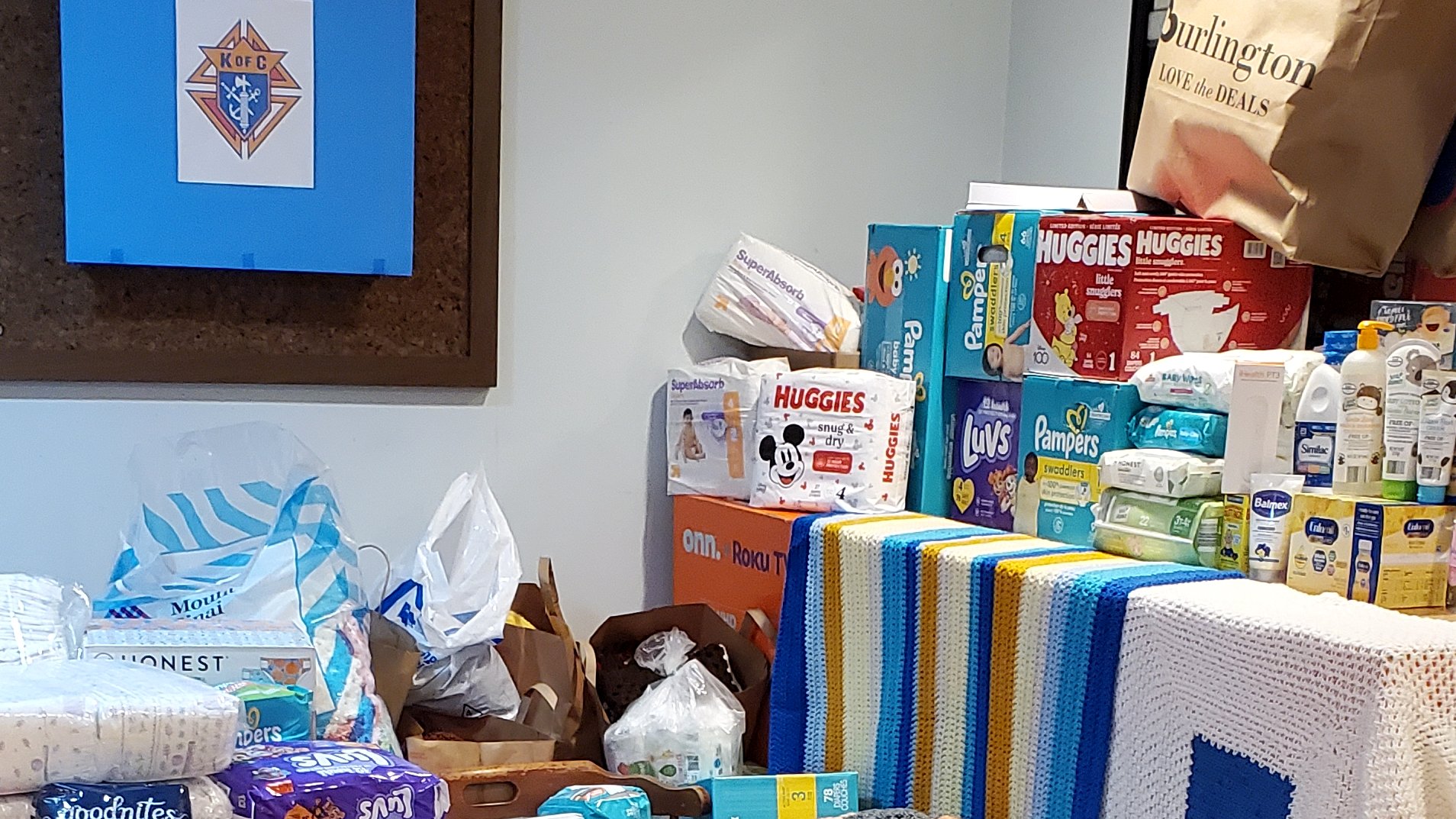 Knights of Columbus Diaper Drive | St. Joseph Church